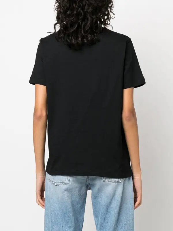 MSGM Logo-print Cotton T-shirt