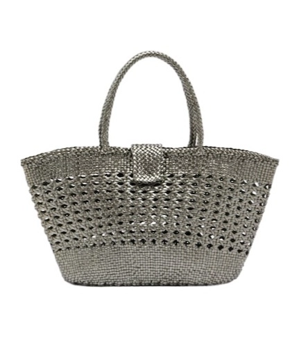 Rixo X Dragon Diffusion Lucine Leather Tote Bag