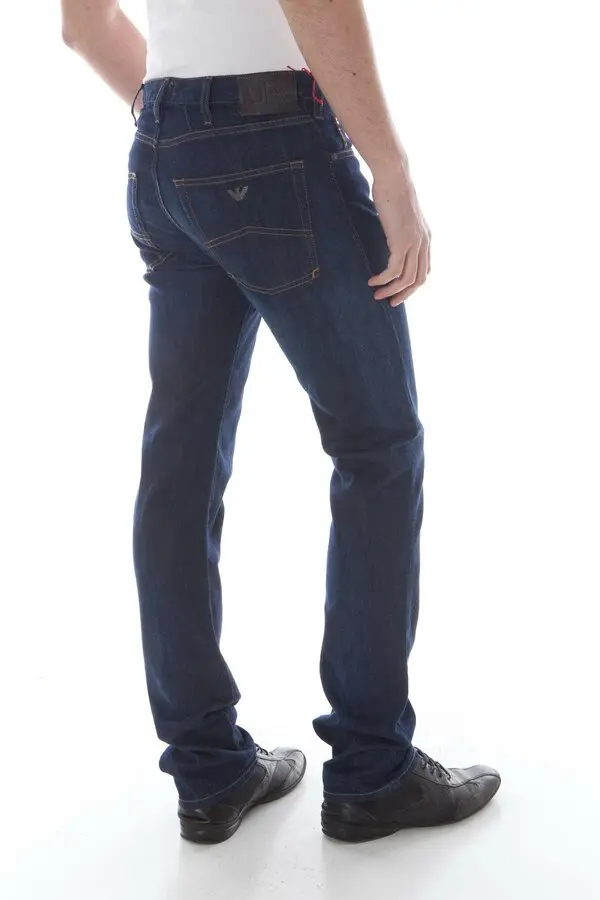 Emporio Armani Logo Denim Pants