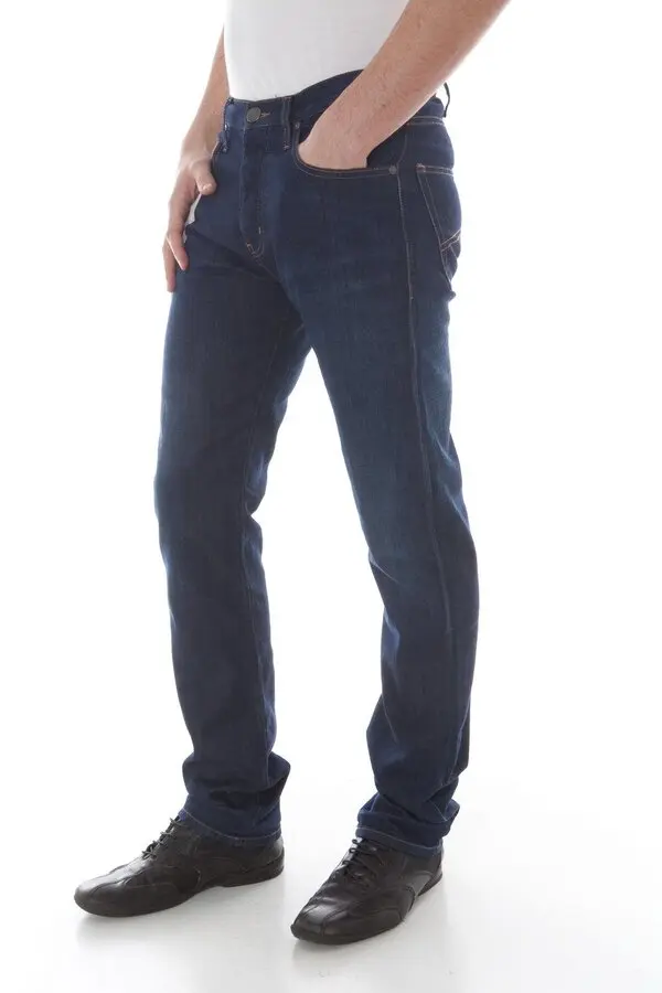 Emporio Armani Logo Denim Pants
