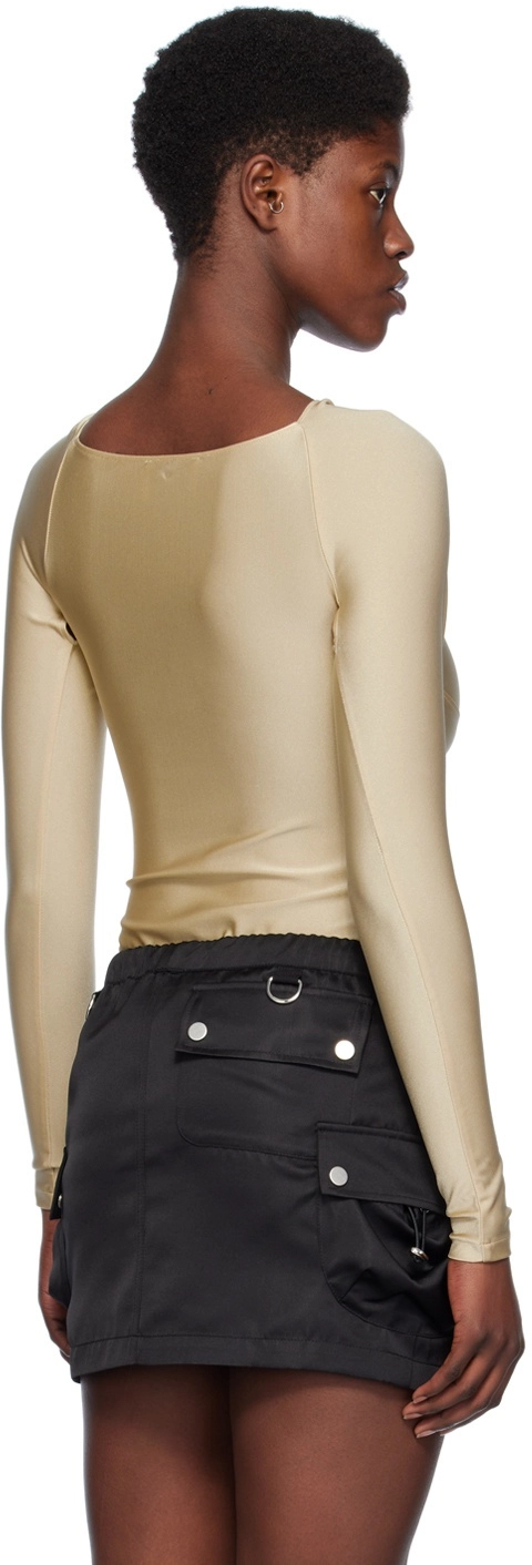 Coperni Long-sleeve Twisted Bodysuit