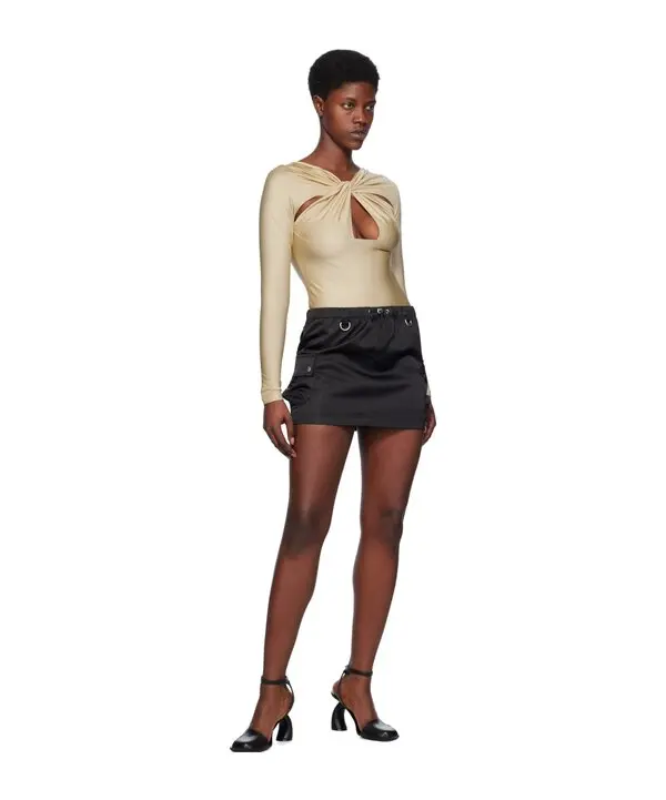 Coperni Long-sleeve Twisted Bodysuit