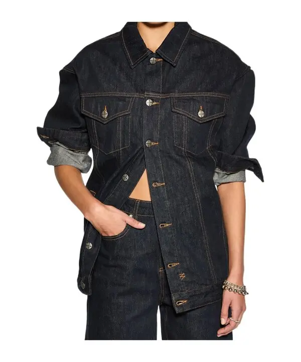 Ksubi Long-sleeved Denim Coat
