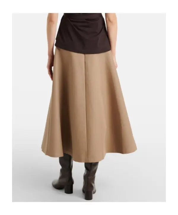 RÓHE Belt Loop Midi Skirt