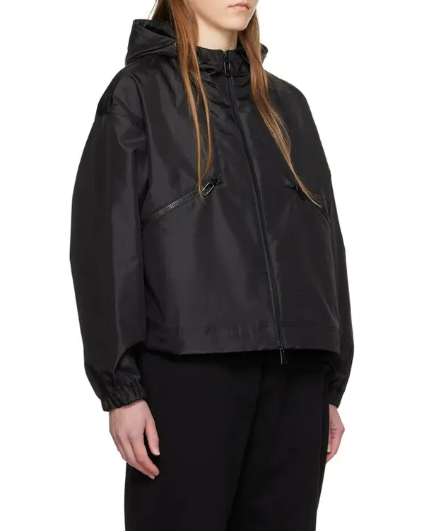 Moncler Marmace Zip-up Hooded Jacket - Black