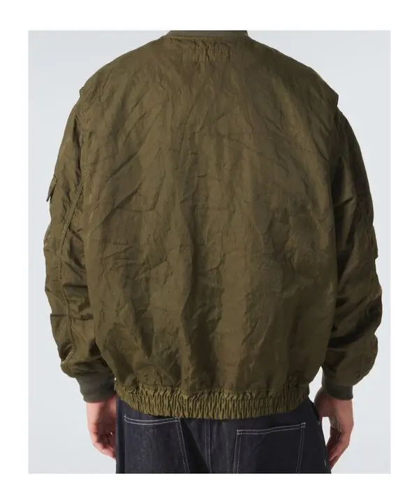 Comme Des Garçons Zip-up Bomber Jacket