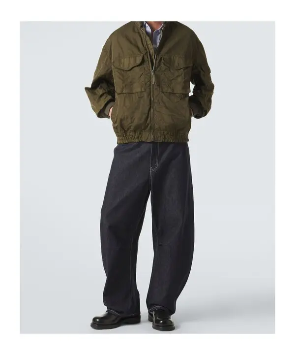 Comme Des Garçons Zip-up Bomber Jacket