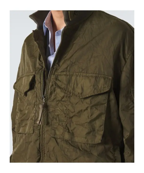 Comme Des Garçons Zip-up Bomber Jacket