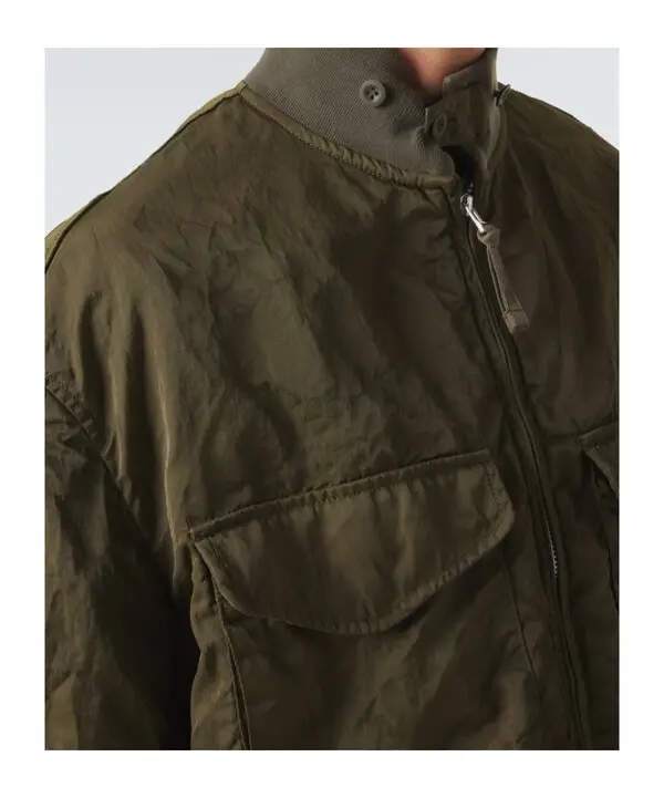 Comme Des Garçons Zip-up Bomber Jacket