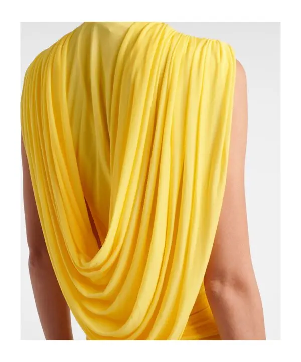 Christopher Esber Draped Jersey Minidress
