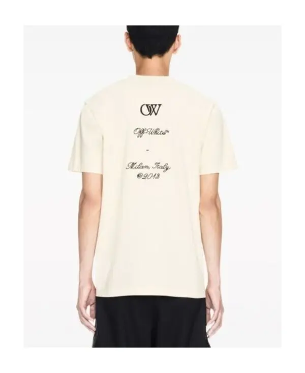Off-White 23 Embroidered Crewneck T-shirt