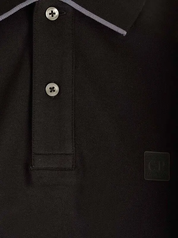 C.P. COMPANY Stretch Piquet Polo Shirt