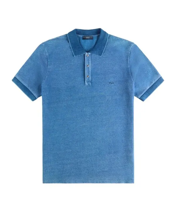 FAY Short Sleeve Polo Shirt