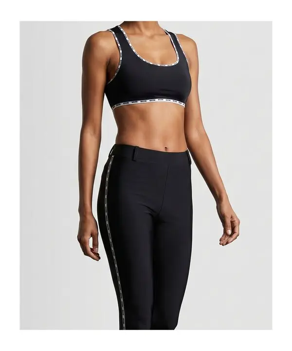 Moschino Crew-neck Sports Tank Top With Cut-out Detail