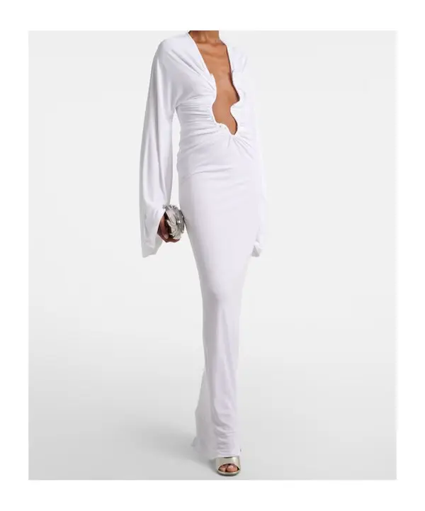 Christopher Esber Salacia Ruched Maxi Dress