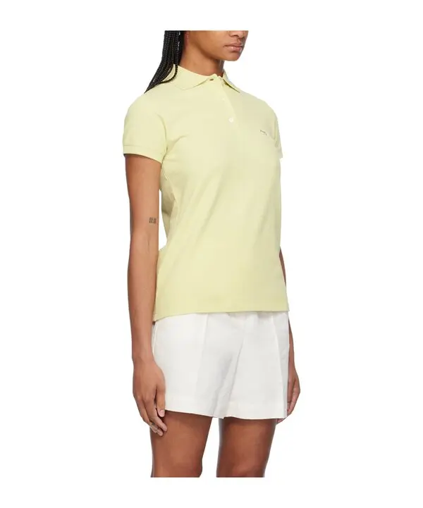 Maison Kitsuné Logo Embroidered Short-sleeved Polo Shirt