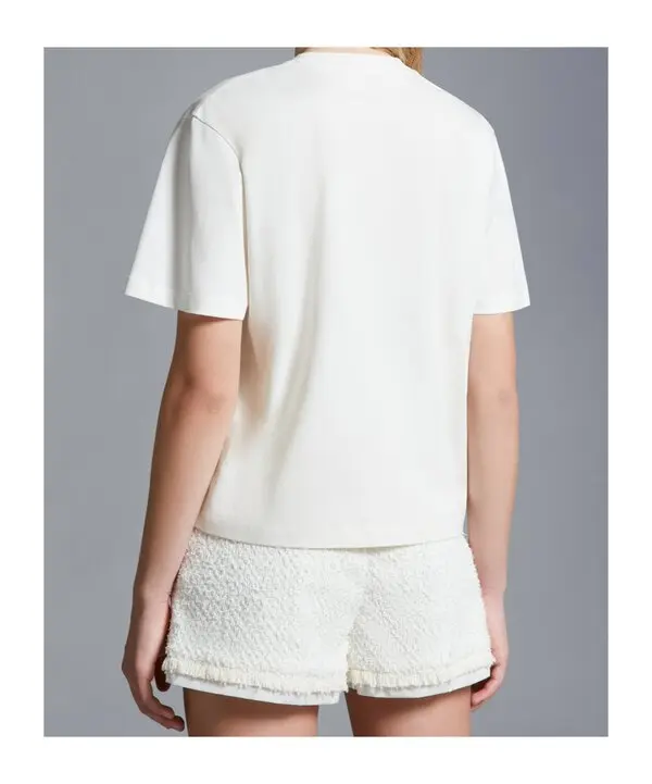 Moncler Tweed Pocket Crewneck T-shirt