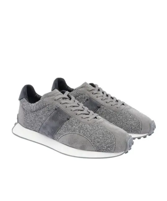 TOD'S Panelled Logo Embroidered Sneakers
