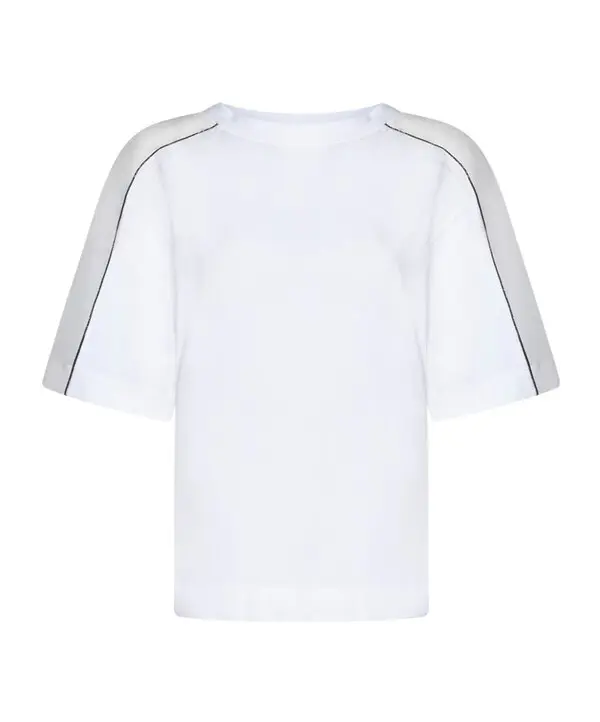 Brunello Cucinelli Panelled Crewneck T-shirt