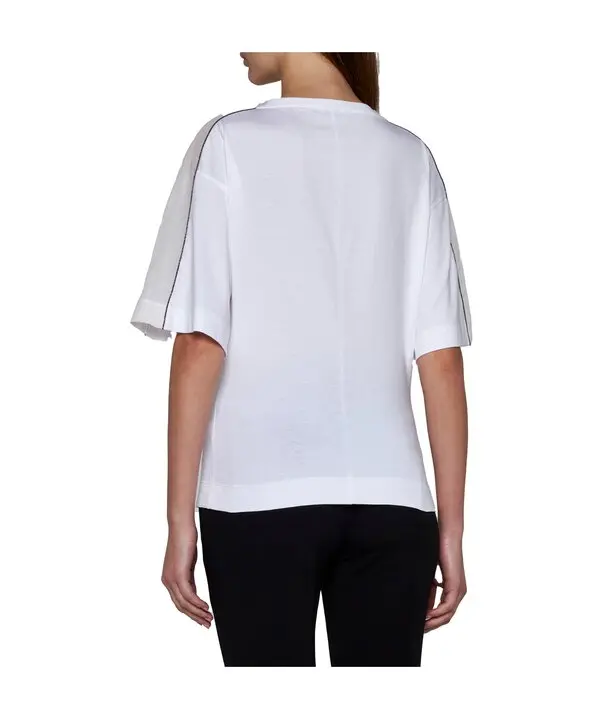 Brunello Cucinelli Panelled Crewneck T-shirt