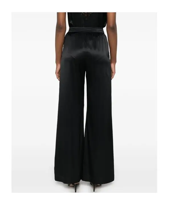 Ermanno Scervino Satin Wide Leg Trousers