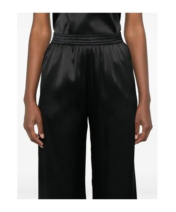 Ermanno Scervino Satin Wide Leg Trousers