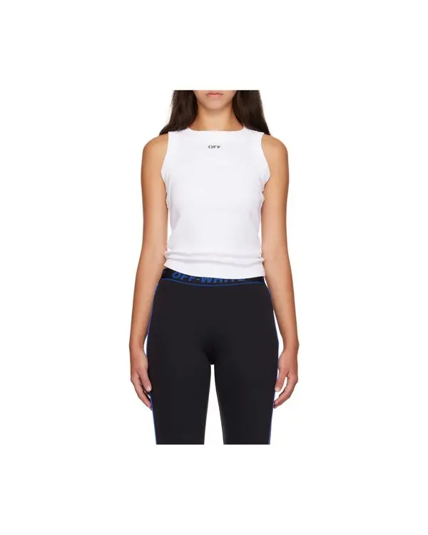Off-White Crew-neck Tank Top