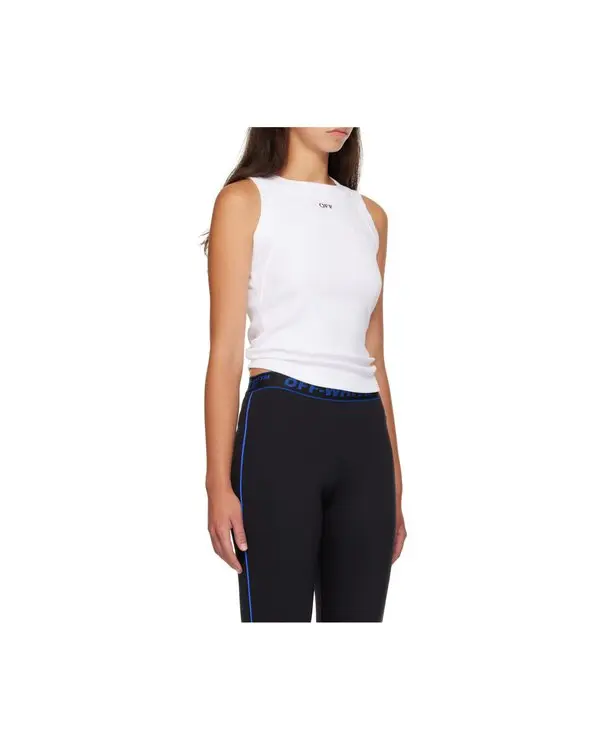 Off-White Crew-neck Tank Top