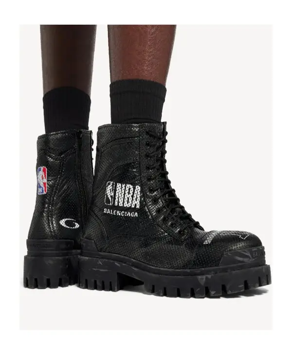 Balenciaga Nba Collaboration Combat Strike Boot