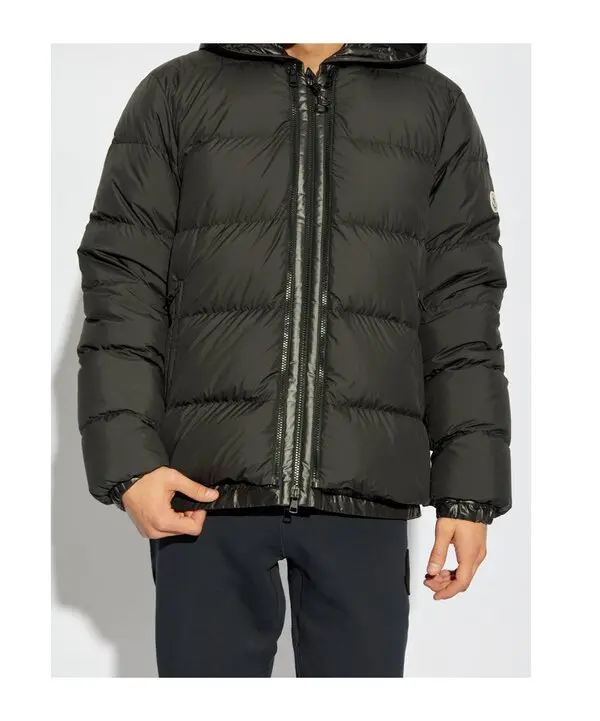 Moncler Zip-up Hooded Puffer Jacket