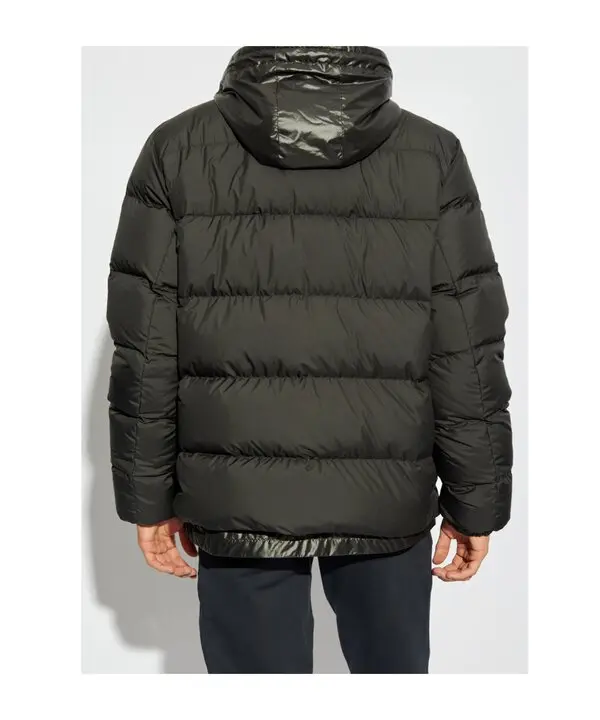 Moncler Zip-up Hooded Puffer Jacket