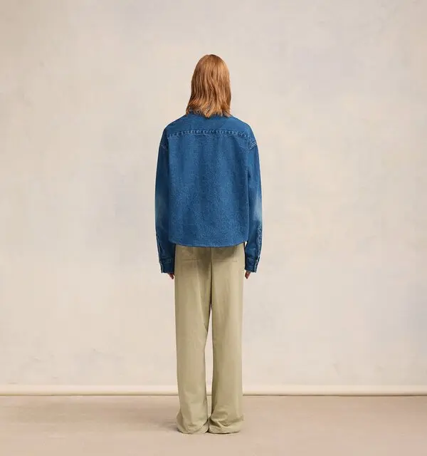 AMI Paris Button-up Denim Shirt