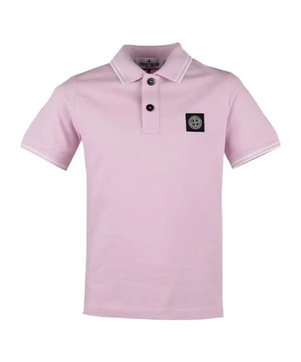 Stone Island Logo Polo Shirt