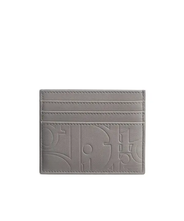Dior Card Holder - Grey