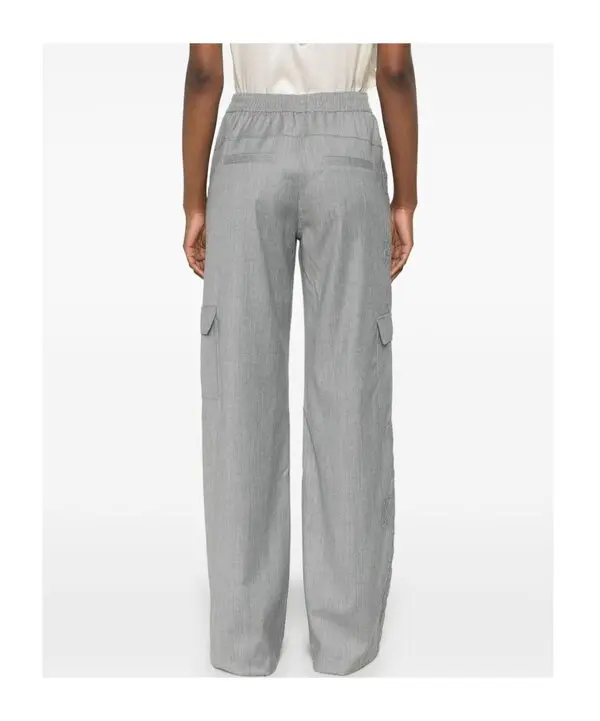 Ermanno Scervino Lace Embellished Cargo Trousers