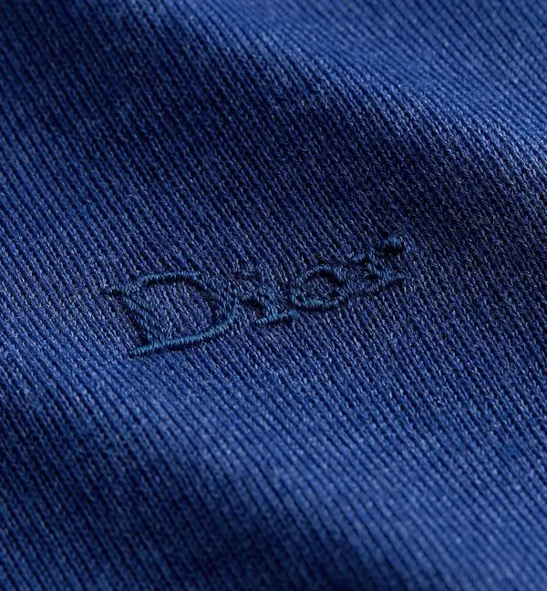 Dior T-shirt With Embroidery, Relaxed Fit - Blue