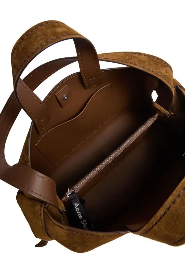 Acne Studios Musubi Suede Tote Bag - Brown