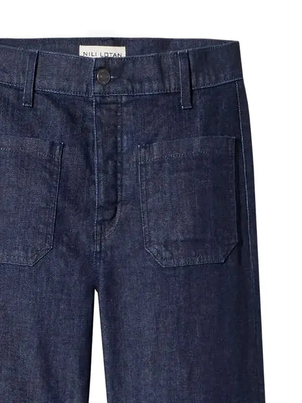 NILI LOTAN Florence Patch-pockets Jeans