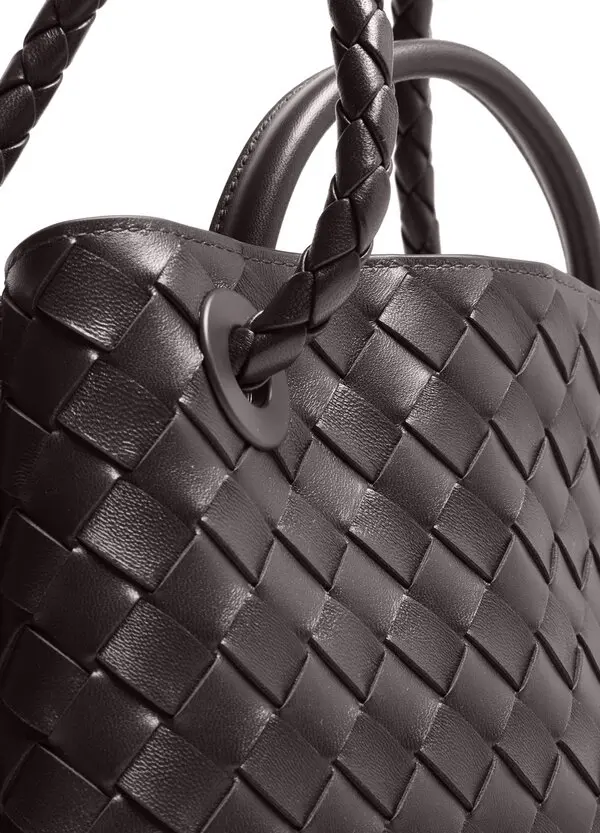 Bottega Veneta Andiamo Shopper Tote Bag - Black