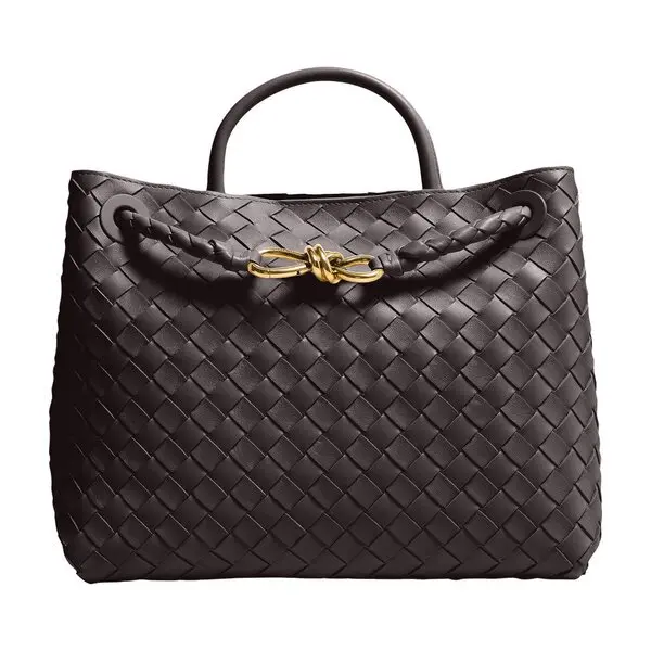 Bottega Veneta Andiamo Shopper Tote Bag - Black