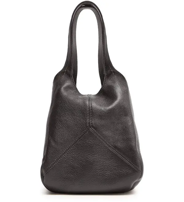 Chloé Leather Hobo Shoulder Bag - Black