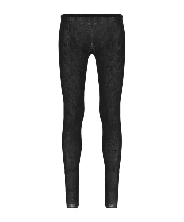 DONDUP Ribbed-knit Leggings