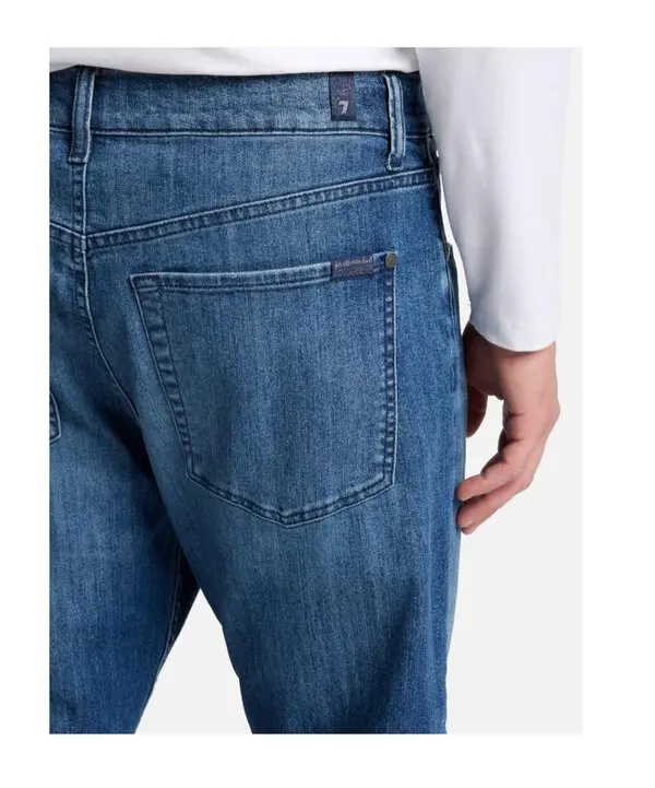 7 For All Mankind Modern Straight Jeans In Airweft Denim