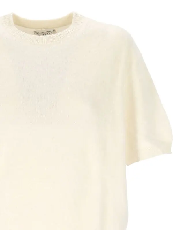 Soft Goat Short-sleeved Knitwear
