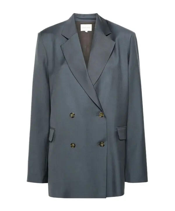 Loulou De Saison Long-sleeve Blazer - Gray