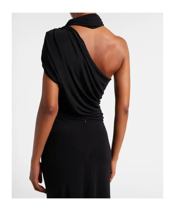 Christopher Esber Embellished Draped Jersey Top