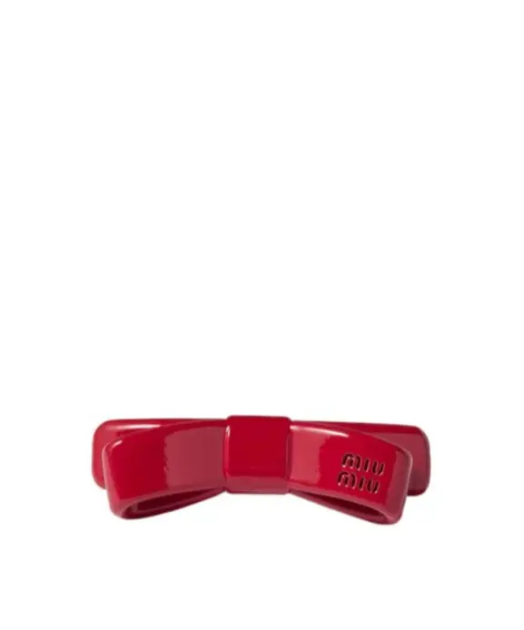 Miu Miu Enameled Metal Hair Clip