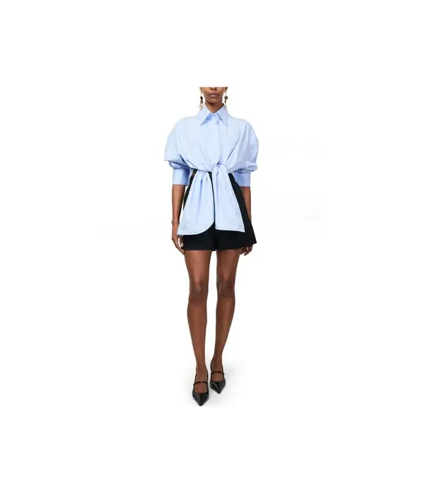 Givenchy Asymmetrical Poplin Shirt