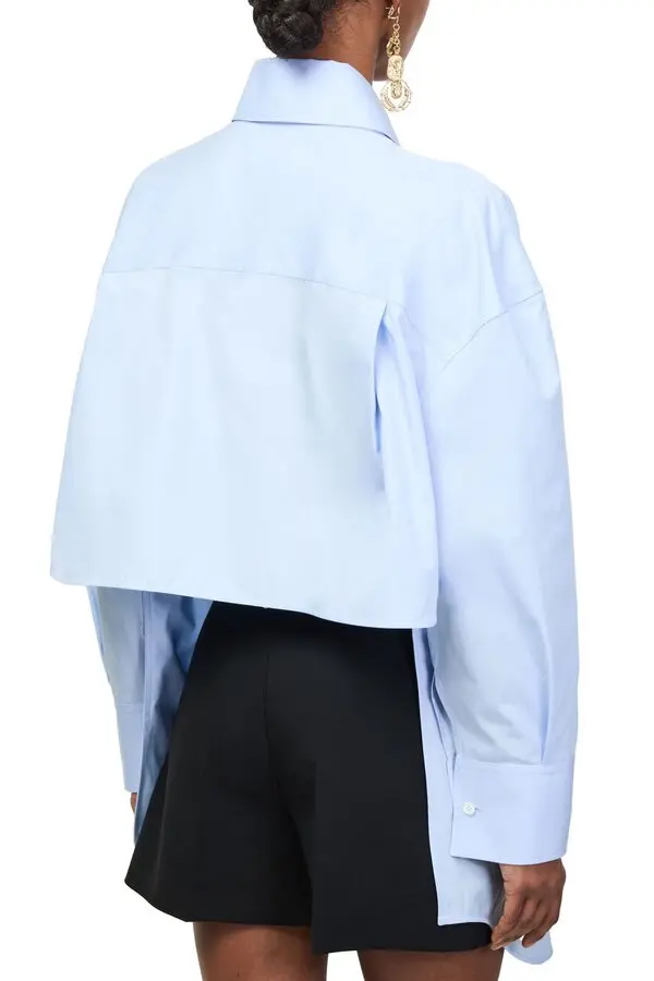 Givenchy Asymmetrical Poplin Shirt