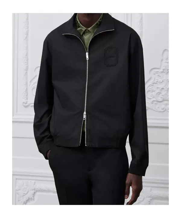Dior Zipped Shirt With Médaillon Patch